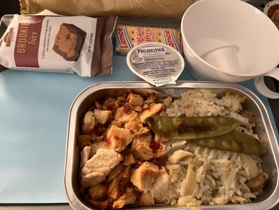 Tui Inflight Meal Photos - Return from MLB to Bristol - theDIBB