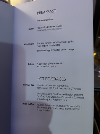 BA club world menu - Page 2 - theDIBB